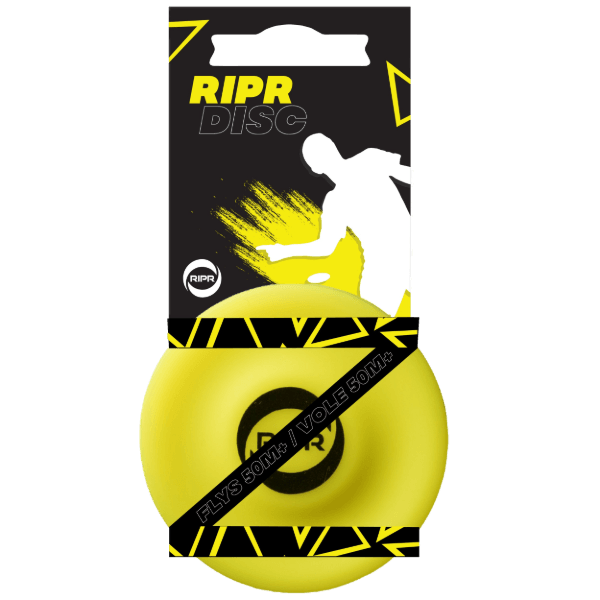 Yellow RIPR Disc - Mini Flying Disc